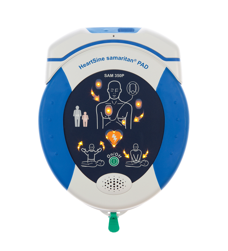 HeartSine Samaritan PAD 350P AED, Semi-Automatic - AEDGrant